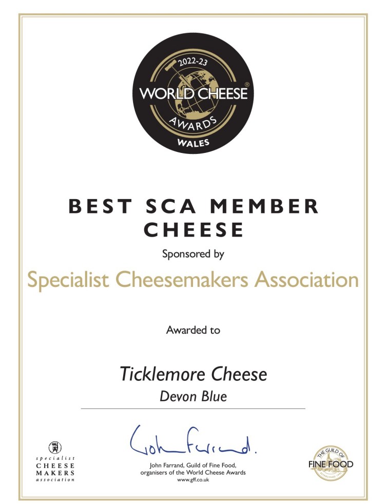 Devon Blue – Ticklemore Cheese Dairy